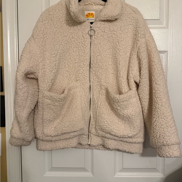 C&C California | Jackets & Coats | Cc California Cream Sherpa Jacket ...